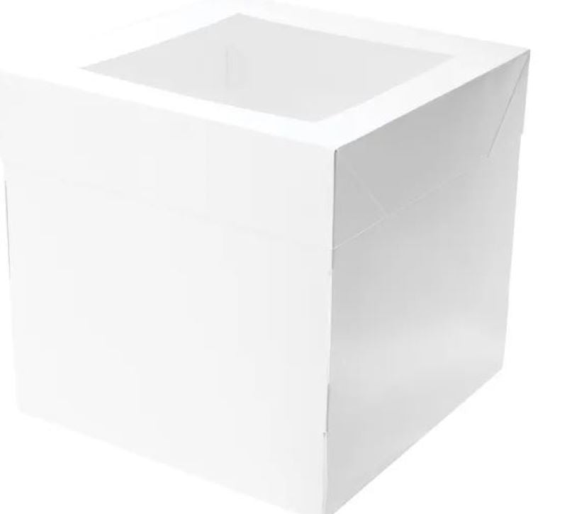 Mondo White Cake Box 40x40x30cm (16x16x12inch) – Monsoonal Blues