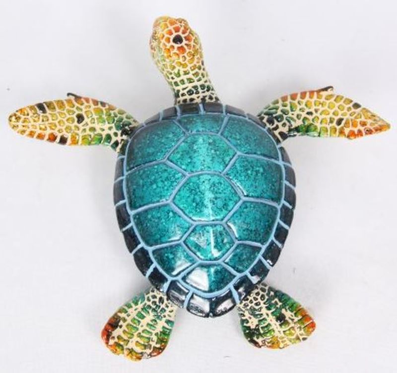17cm Realistic Marble Turtle TURTMJ7 – Monsoonal Blues